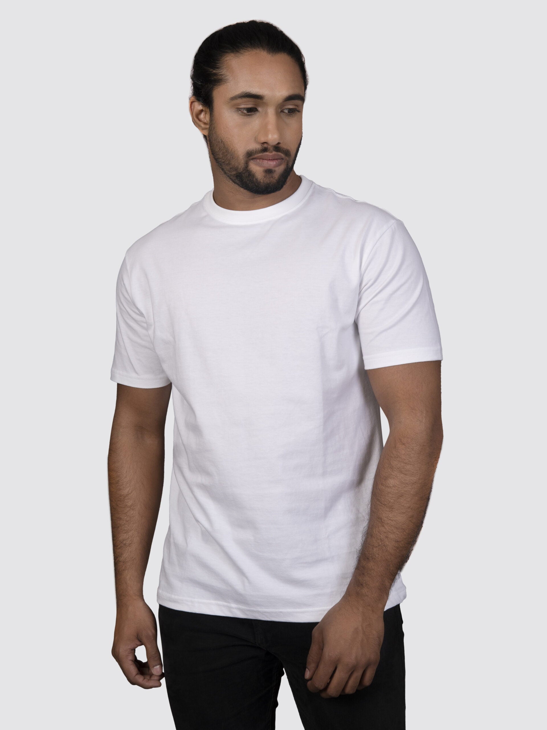 The Capsule Classic Tee — Snow White – TheCapsuleWardrobe.in